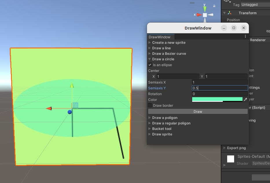 Editor Guide | GeomDraw for Unity