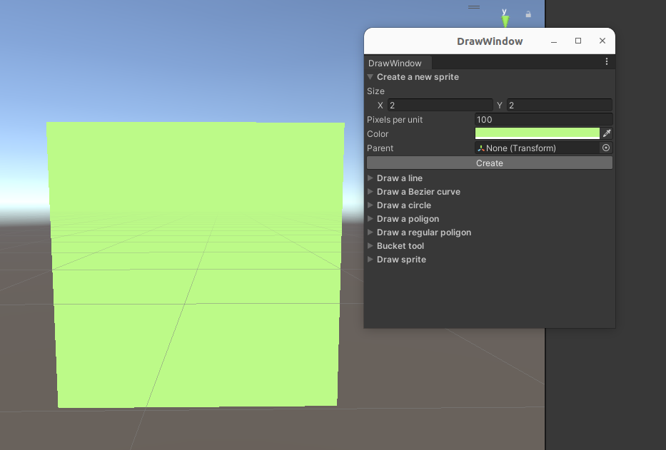 Editor Guide | GeomDraw for Unity